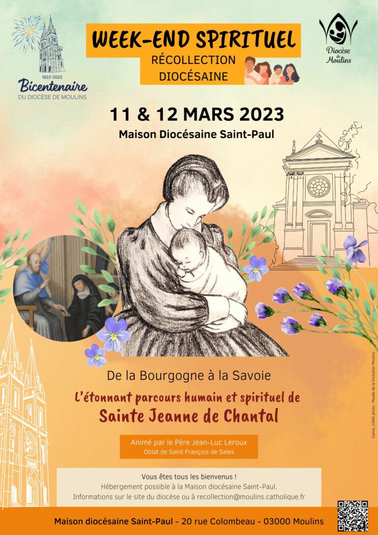 Récollection diocésaine 2023 - Diocèse de Moulins